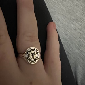 Custom College Class Ringschool Ringsignet Ringgraduation - Etsy
