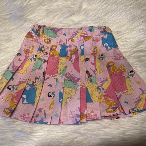 Anais DIY Toddler Girl Pleated Tennis Skirt Pattern, A-line Cheerleader ...