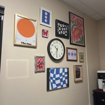 Gallery Wall Prints, Set of Prints, Colorful Wall Art, Abstract Wall ...