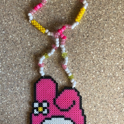 Neon Rainbow Scenecore Kandi Cuff - Etsy