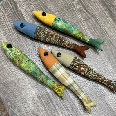 School of Fish Fabric Fish Pattern Digital Download - Etsy