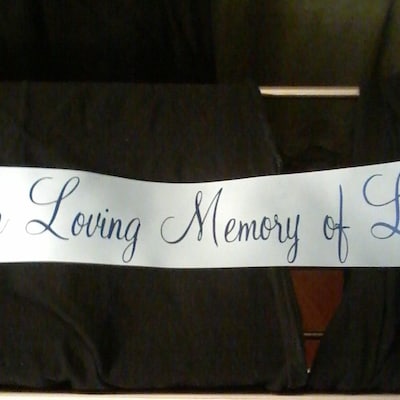 Personalized Ribbon Sash, Handprinted - Etsy