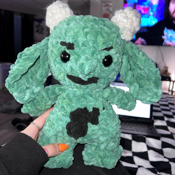 Crochet Goblin Pattern- DIGITAL PDF Baby Goblin Crochet Pattern ...