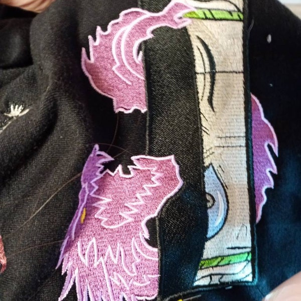 High Quality Anime Embroidery Design, Anime Inspired Machine Embroidery ...