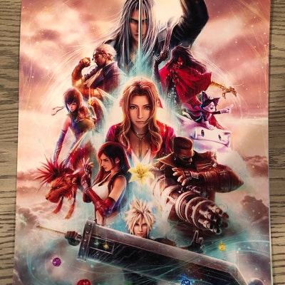Final Fantasy VII Remake Limited Edition Fine Art Print FF7 - Etsy
