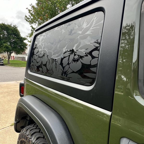 Distressed American Flag Rear Window Decals Fit Ford Bronco 6g Hardtop ...