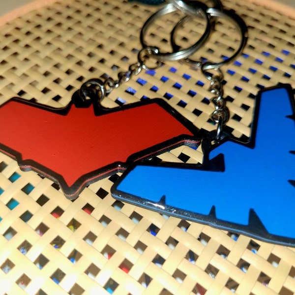 Red Hood Logo / Emblem Keychain From the Comics Character - Etsy