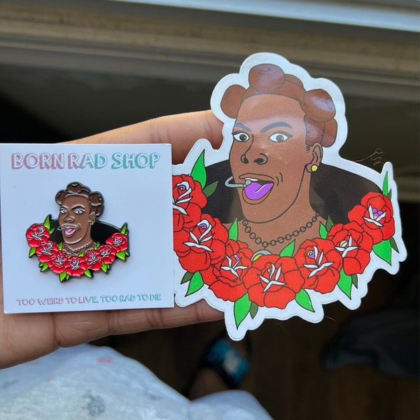 Ruby Rhod Lapel Pin the Fifth Element Chris Tucker Sci Fi Fantasy - Etsy