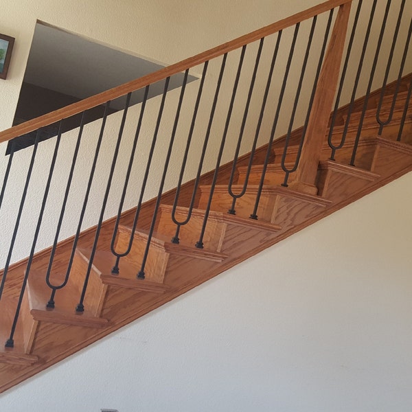 Modern Stair Iron Baluster - Split Collection - 44" Metal Spindle - Etsy