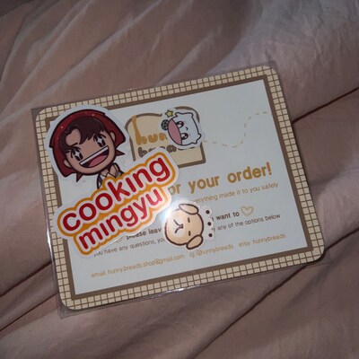 Seventeen Cooking Mingyu Angry Sticker - Etsy