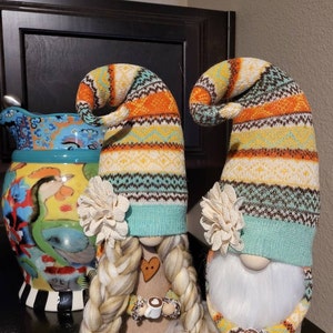 Handmade Spring Gnomes for Spring Home Decor or Spring Tiered | Etsy