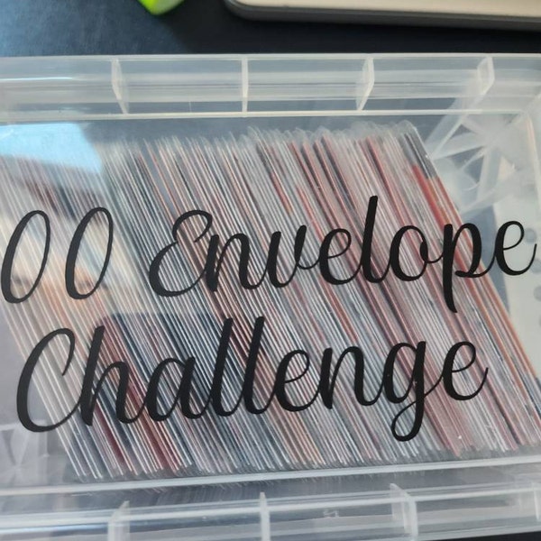 100 Envelope Challenge Box | Money Saving Challenge | 100 Envelope ...