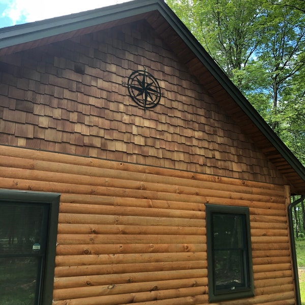 Metal Compass Rose | Metal Wall Art | Unique Compass Design | Rustic ...