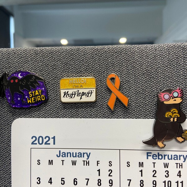 Mothman Stay Weird Enamel Pin // Cryptid Art, Lapel Pin, Merch ...