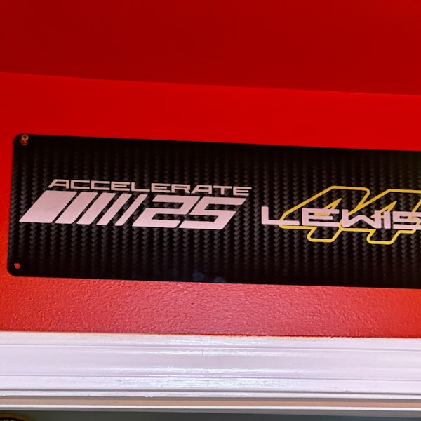 Metal Garage Wall Man Cave Sign Featuring A Martini Racing Team Theme ...