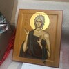 Jesus Christ Icon, Mandylion of Edessa, Byzantine Orthodox Icon, Egg ...