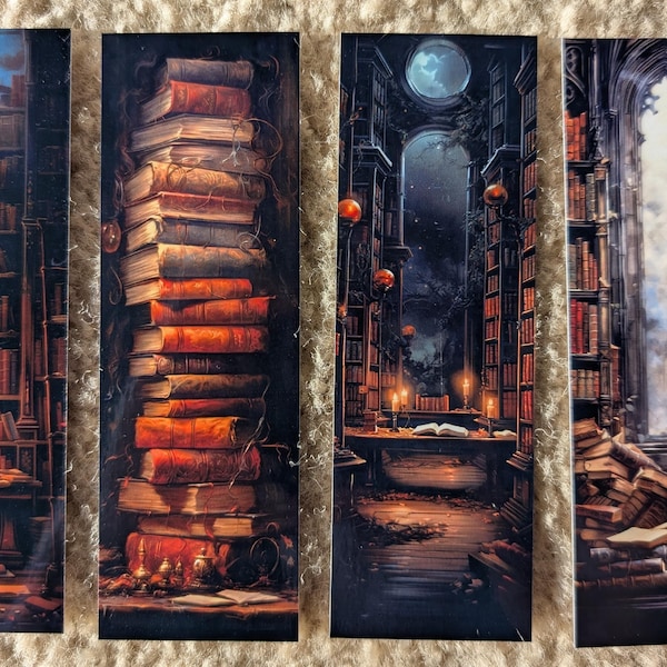 Campfire at the Lake Watercolor Bookmark/camping Landscape Page Marker ...