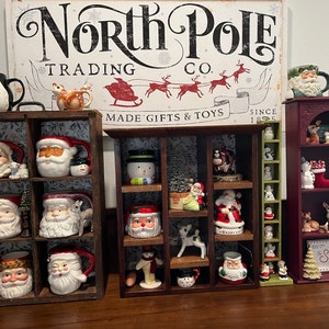 Rustic Christmas Sign North Pole Trading Company Sign Modern Farmhouse ...