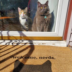Welcome Nerds Doormat Nerd Gifts Geek Gift Funny Door Mat - Etsy
