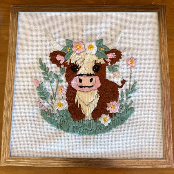 Butterfly Embroidery PDF Pattern. 7 Sizes From 3 to 8 Inch & A4 for Different Sized Hand ...