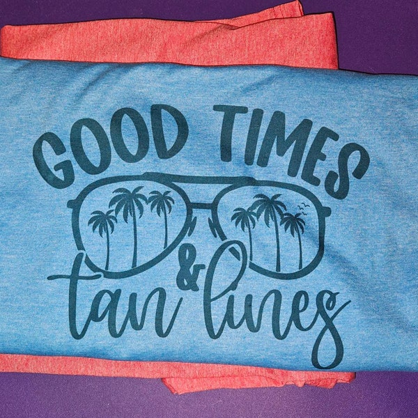 Good Times and Tan Lines Svg, Beach Svg, Summer Svg, Beach Life Svg ...