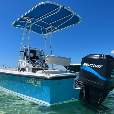 Mako Boat Emblem Domed Decals Stickers set - Etsy