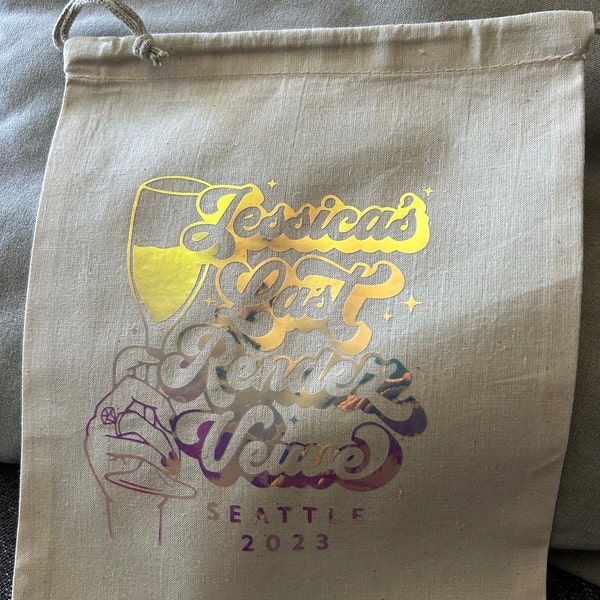 Custom Last Rodeo Bachelorette Bag Let's Go Girls Cowgirl Tote Bag ...