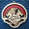 SANTA METER Ornament Customizable SVG Laser Cut Files for Glowforge ...
