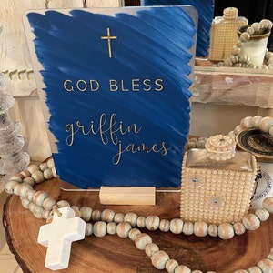 God Bless Acrylic Sign - Etsy