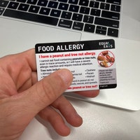 Alpha Gal Allergy Card, Chef Card for Safer Dining With Alpha Gal ...