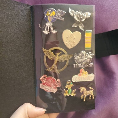 Enamel Pin Display, Pin Book, Pin Banner, Pin Collector, Pin Display ...