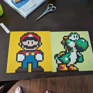 DIY BRICK KIT Super Mario Bros for Kids Andadults - Etsy