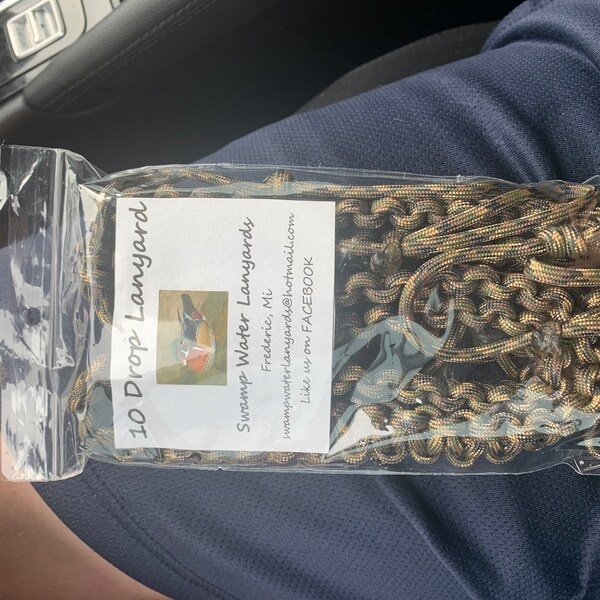 Assorted Hand Made Turkey / Deer / Duck / Predator Call Paracord ...