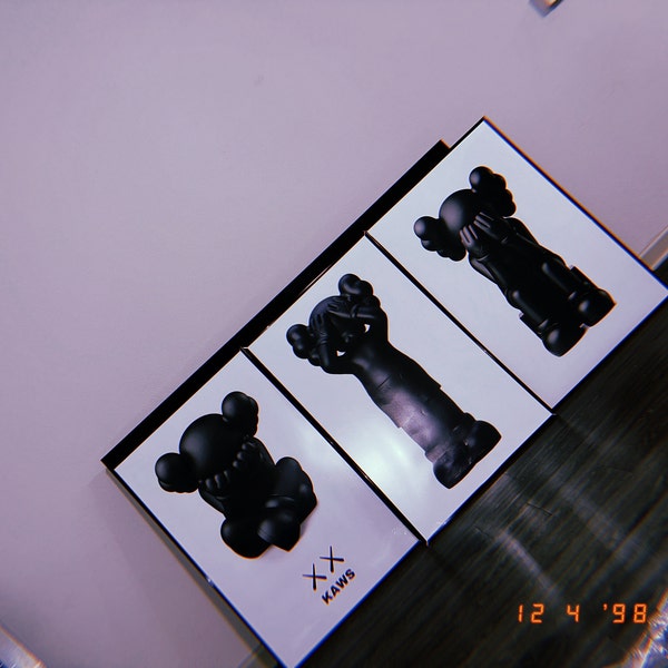 Kaws Poster, Set of 3 Graffiti Kaws Prints, Hypebeast Graffiti Kaws ...