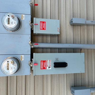 Emergency Disconnect Service Disconnect Sticker Decal Electrician ID ...