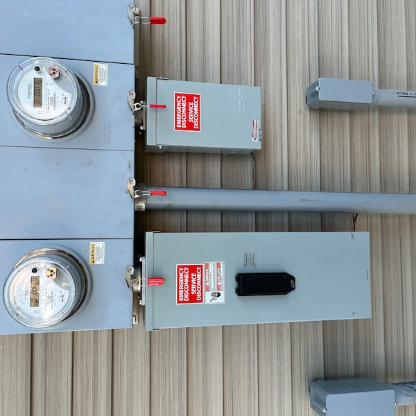 Emergency Disconnect Service Disconnect Sticker Decal Electrician ID ...