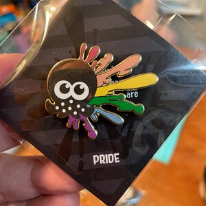 Splatoon TRANS Pride Pins Squid Octo - Etsy