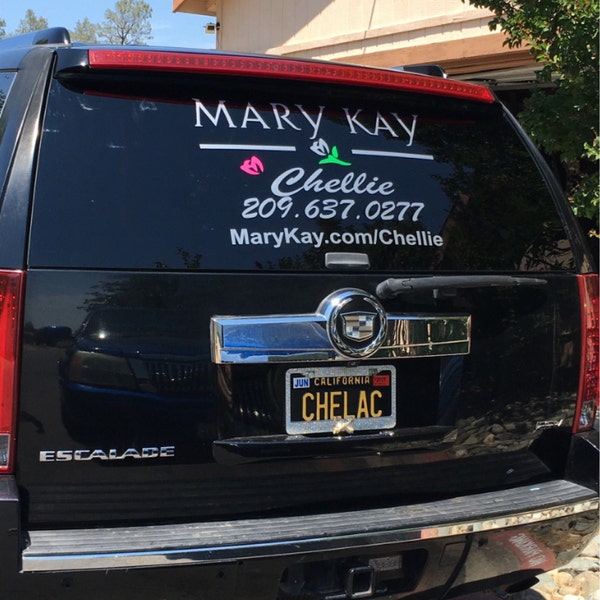 Mary Kay Vinyl Decal (personalized) - Etsy