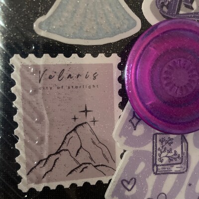 Velaris Stamp Sticker VINYL STICKER City of Starlight ACOTAR Sarah J ...