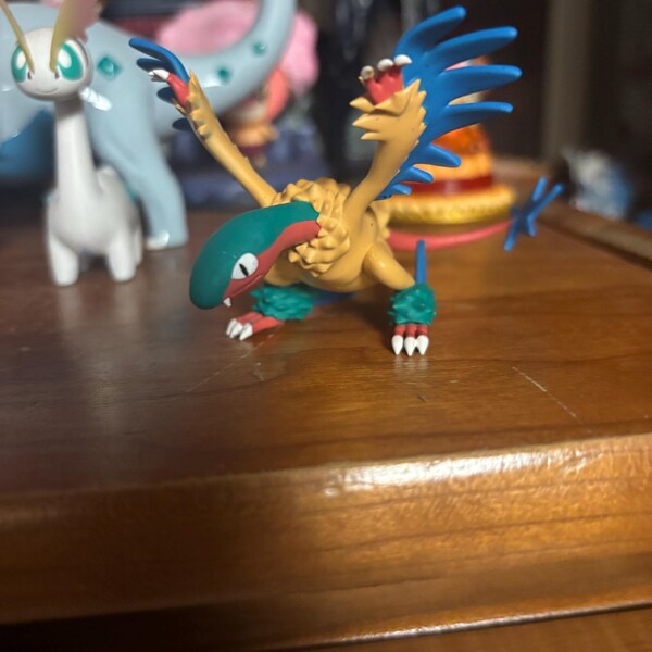 Fenikin Fire Fox Pokemon Figure Hand Painted Nintendo Gaming Decor - Etsy