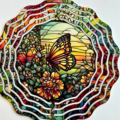 Memorial Wind Spinner PNG Sublimation Design Template, Wind Spinner SVG ...