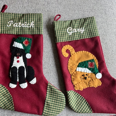 Truck Christmas Stocking, Christmas Stocking With Truck, Stocking With ...