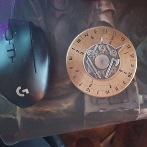 DND DRUID COIN, Large Dungeons and Dragons Charachter Coin D20 Rpg - Etsy