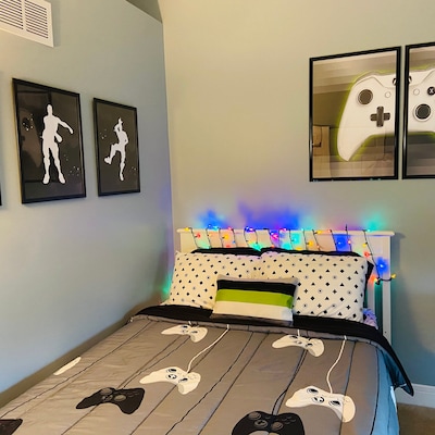 Gaming Wall Art Set of 2 Gaming Room Decor Video Game Prints - Etsy