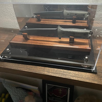 Bowie Knife Stand Cradle Holder Display Wooden 606 - Etsy