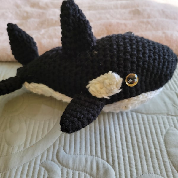 PATTERN: Oreo the Orca Pattern - Amigurumi Orca Pattern - Crochet ...