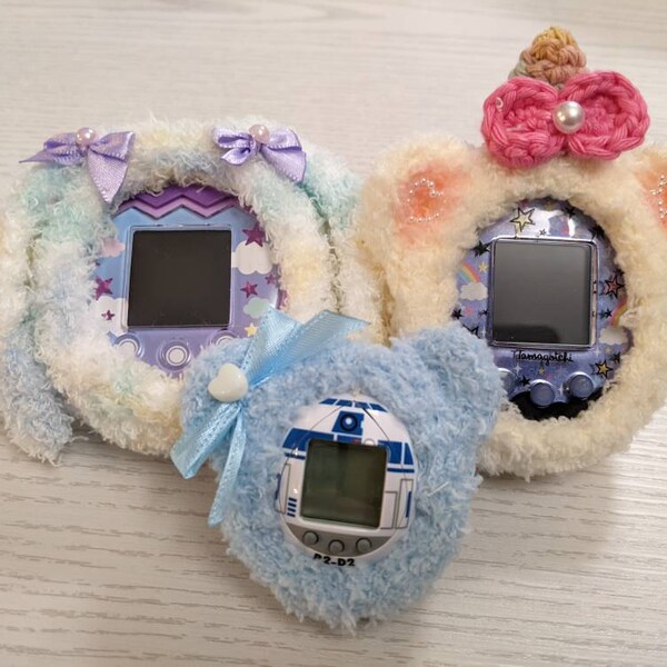 Made to Order-fluffy Tamagotchi NANO/MINI Cover/case - Etsy