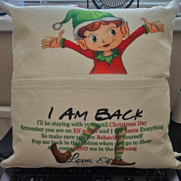 I Am Back Elf Png, Elf Png, Christmas Sublimation Png, Digital Download ...