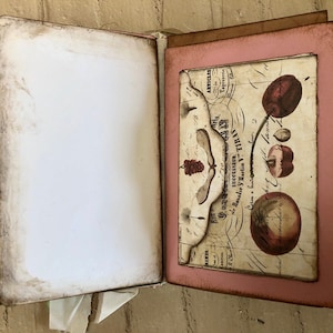 Faded Notebook, Junk Journal, Pages, Paper, 8.5x11 Inch, Book, Grunge ...