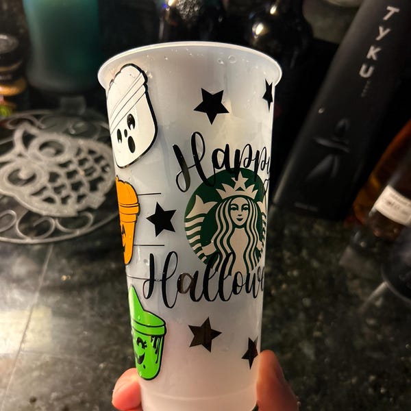 Super Mario Starbucks Cup | Mario Bros Starbucks Cup | Mario Plumber ...